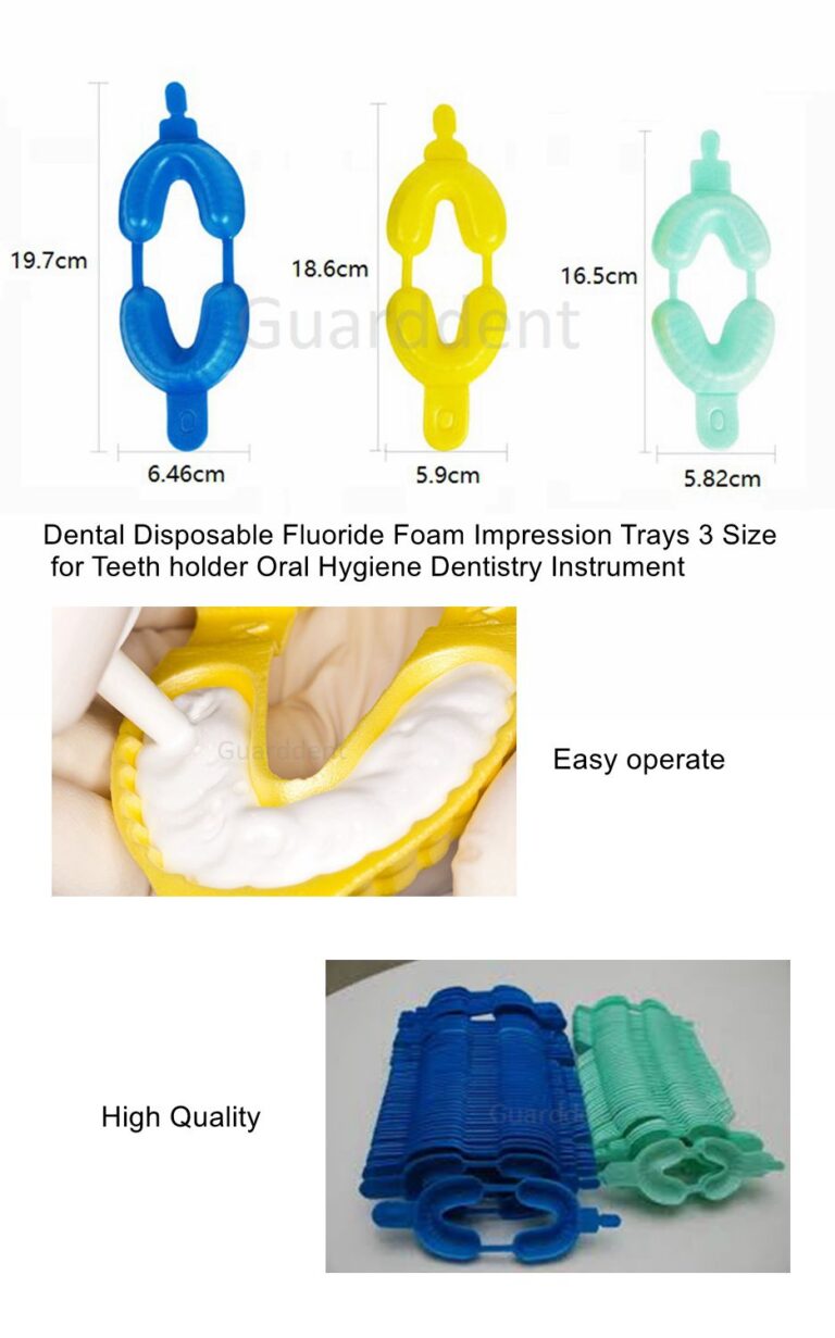 HOW TO USE DISPOSABLE FLUORIDE FOAM IMPRESSION TRAYS – Guarddent Blog